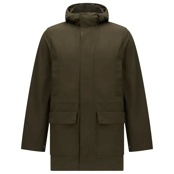 GUARDS LONDON Blake Lightweight Showerproof Parka Khaki - Green