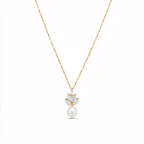 STEPHANIE BROWNE AUSTRALIA Bocheron Pearl Pendant - Gold