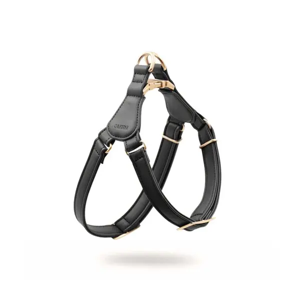 CAFIDE Harness Vegan Leather Step In Jala - Black