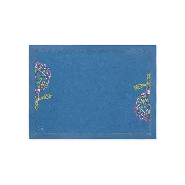 Campante Alcachofra Placemat - Blue