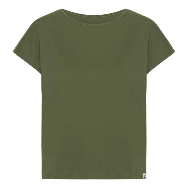 GROBUND The Organic T-shirt Karen Dark - Green