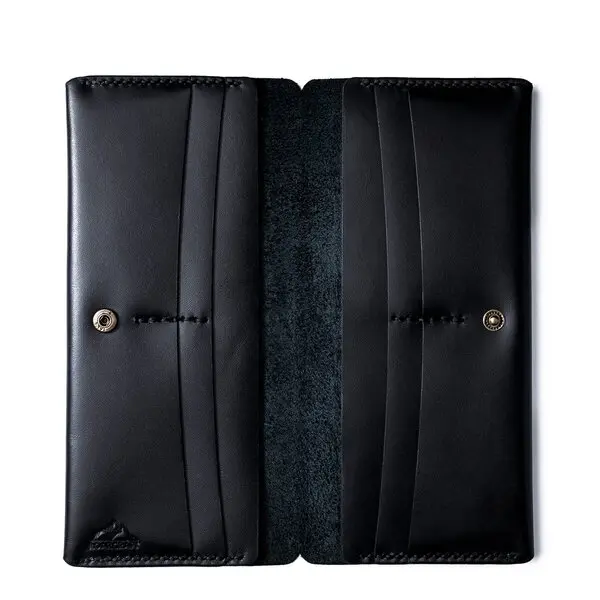 ROARCRAFT Double Phone Long Wallet - Black