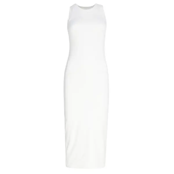 CIRCULAR PATH Marilyn Midi Dress - White