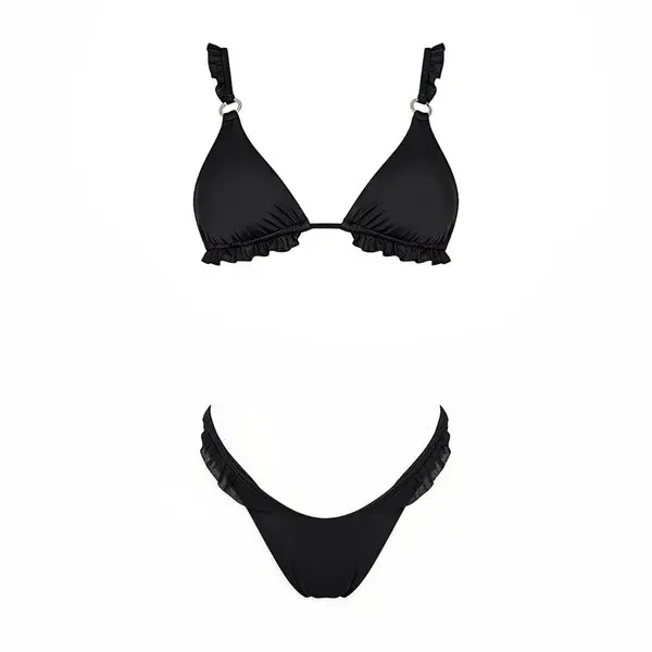 NITA SHADE The Zamira Swim Set - Black
