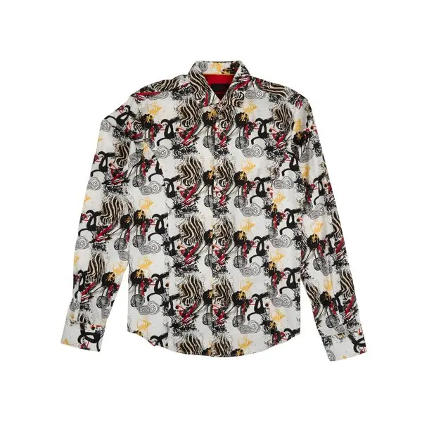 EIGHT X Steadman Style Button Down Shirt - White