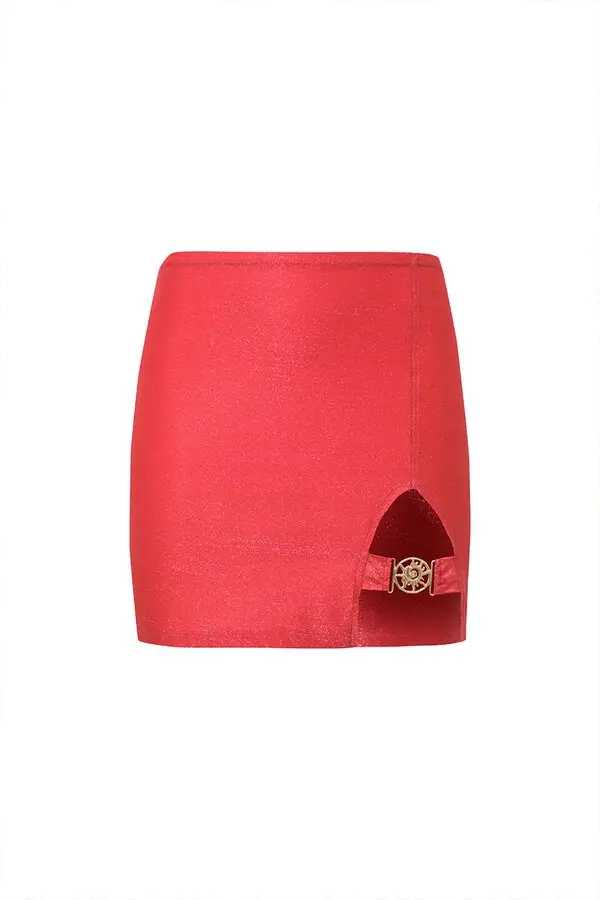 LUNA B Short Scarlett Skirt – Fuchsia - Pink