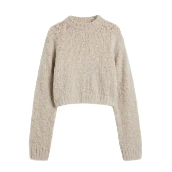 DR. DENIM Neutrals Moira Sweater Brushed Silver Lining - Gray