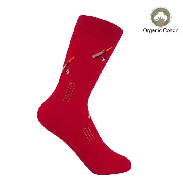 PEPER HAROW - MADE IN ENGLAND Cricket Socks - Red