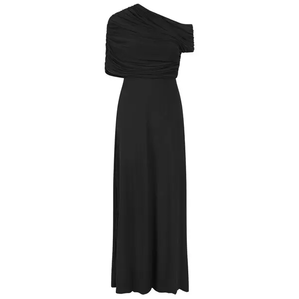CELESTINE & MAE Nzuri Maxi Dress In Navsoul - Black