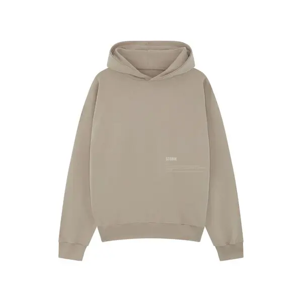 STORM Neutrals Everyday Oversized Hoodie Stone - Grey