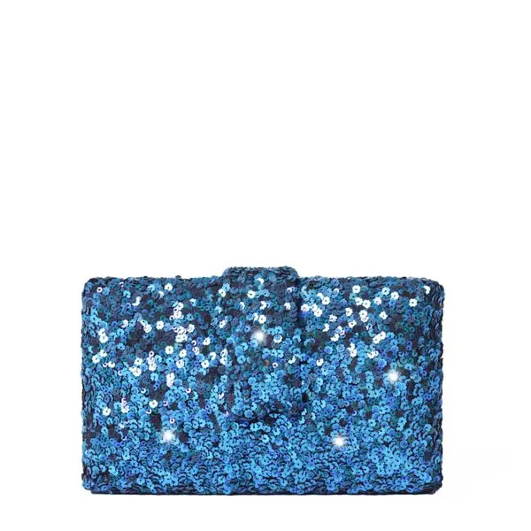 SIMITRI Capri Kitsch Clutch - Blue