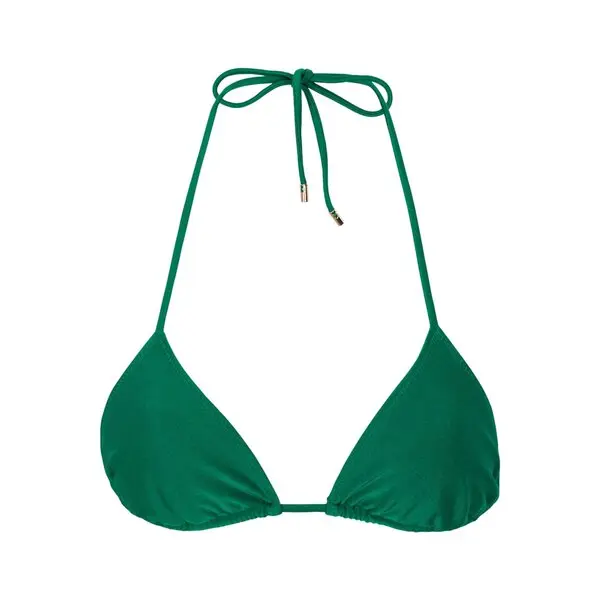SUNKISSED Le Triangle Bikini Top - Green