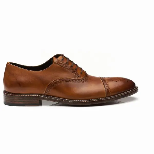 MARIANO SHOES Lisboa Oxford Dark Cognac - Brown