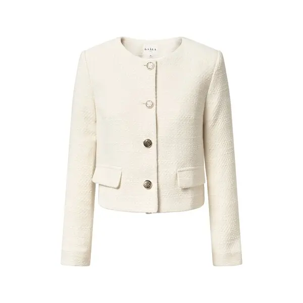 GAÂLA Leontine Cotton Tweed Jacket