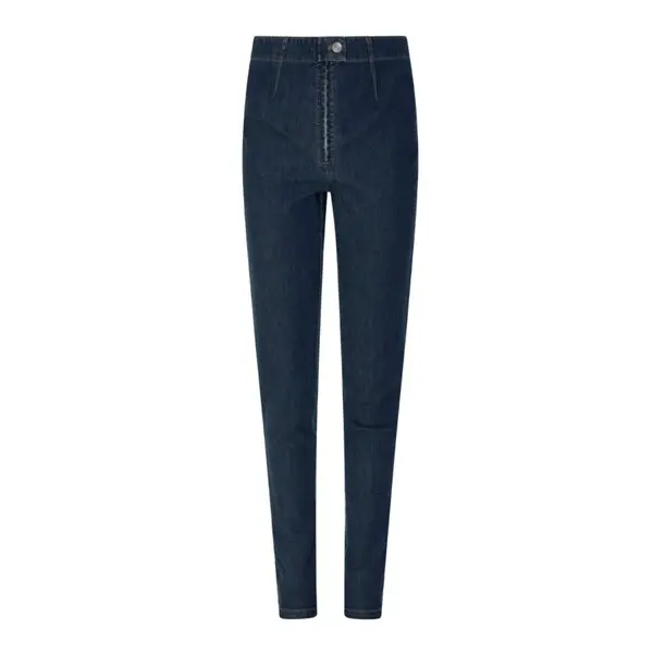 CIRCULAR PATH Ankle Crop Skinny Jeans Midnight Tall - Blue