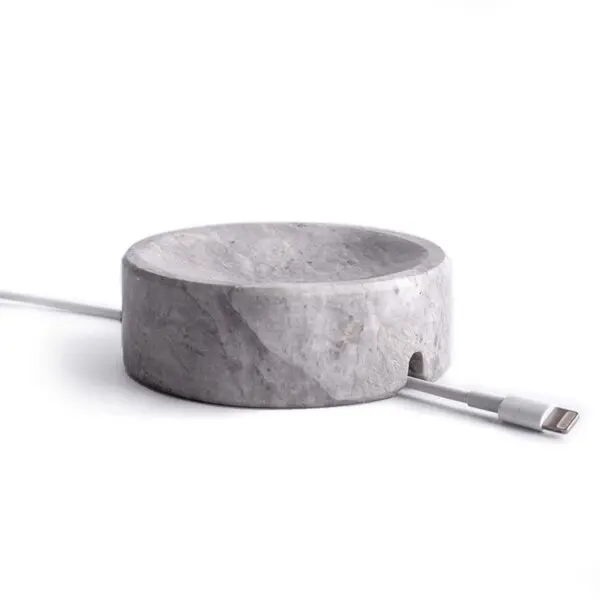 And Jacob Cable Holder Marble - Grey