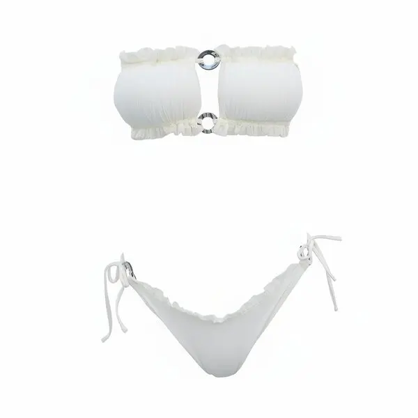 NITA SHADE The Zaphira Swim Set - White