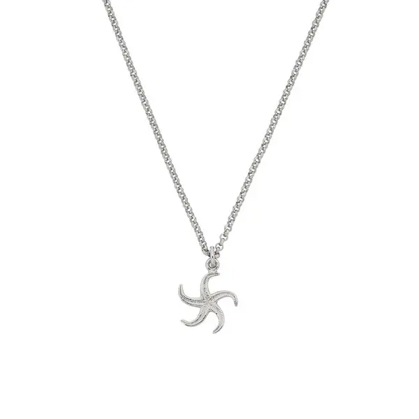 ZOË & MORGAN Starfish Necklace - Silver