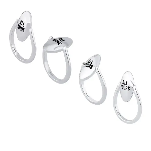 Mishka Play Ring - Silver