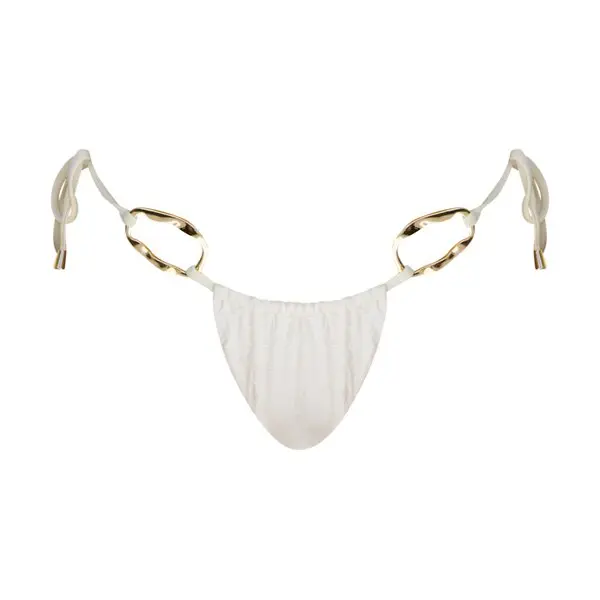 IVY SWIMWEAR Ivy In Cream Reversible Bottom - White