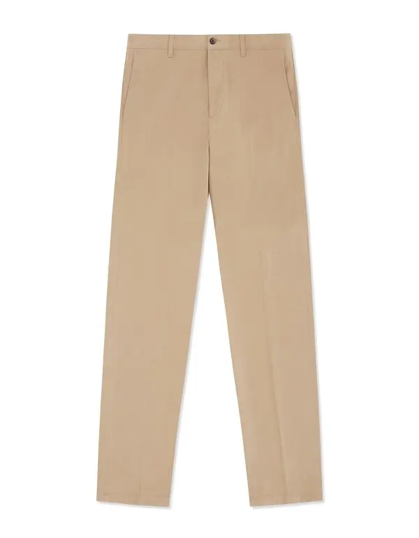 GRESHAM BLAKE Neutrals Cotton Stretch Chino - Beige