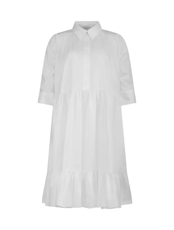 HELENE GALWAS Kokorah Cotton Shirt Dress