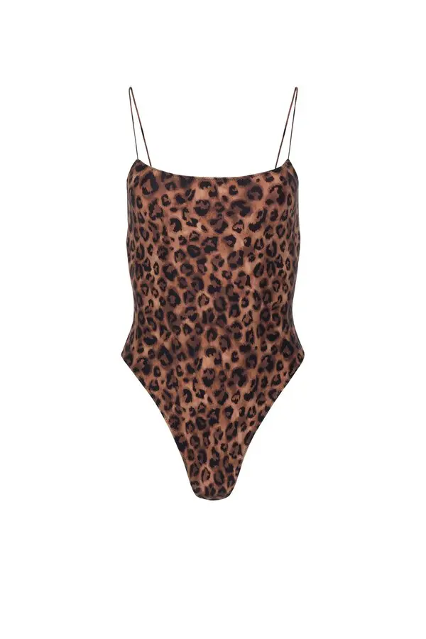 SUNKISSED Black / Brown Le Bon Bon Leopard