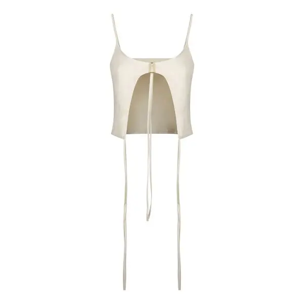 BIANCA RESORTWEAR Nicole Top In Ivory - White