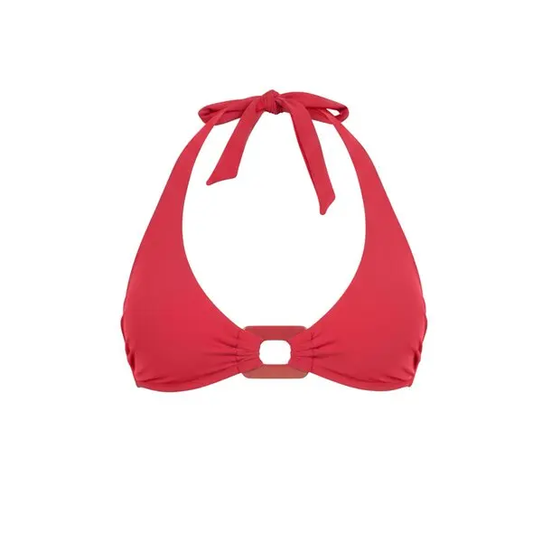 KIKKI-G SWIMWEAR Beatrice Halter Top Cherry - Red