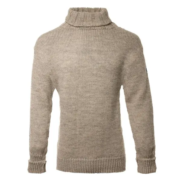 ARTHUR BEALE Neutrals Oiled Wool Beerenberg Pullover Light Welsh - Grey