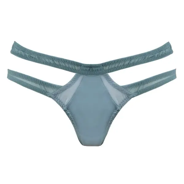EMMA HARRIS Tamara Mist Strappy Brief - Blue