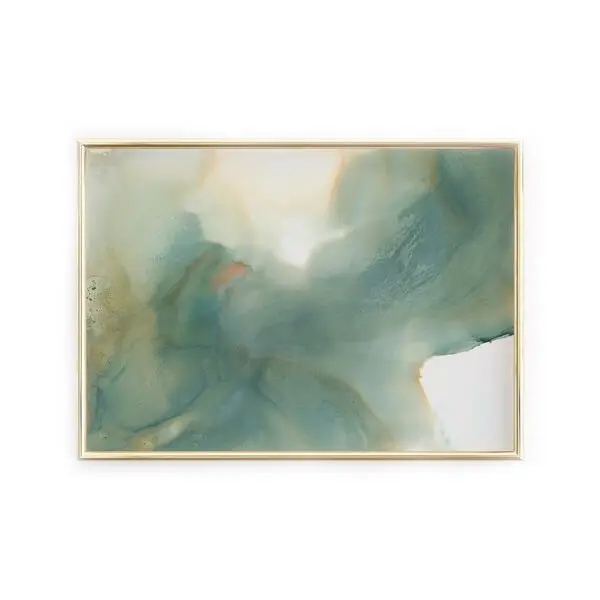 Art By Affie Crest A2 Fine Art Print - Green