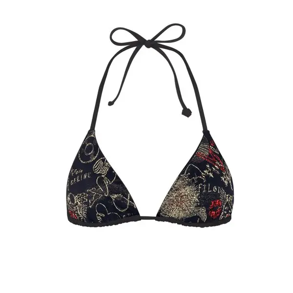 GEEGEE COLLECTION Circus Bikini Top - Black
