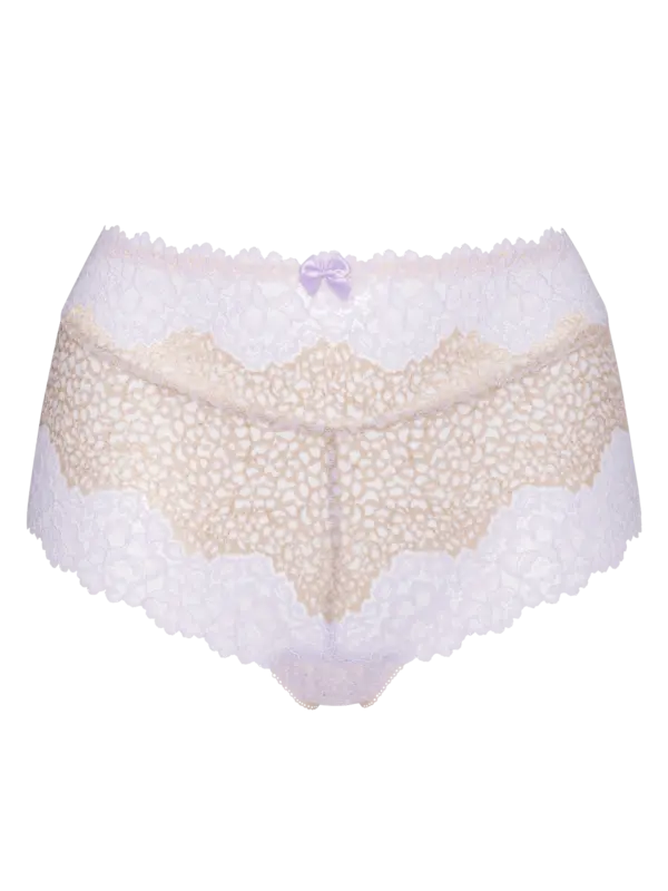 BONBON LINGERIE Nymph High Waisted Full Brief - Blue