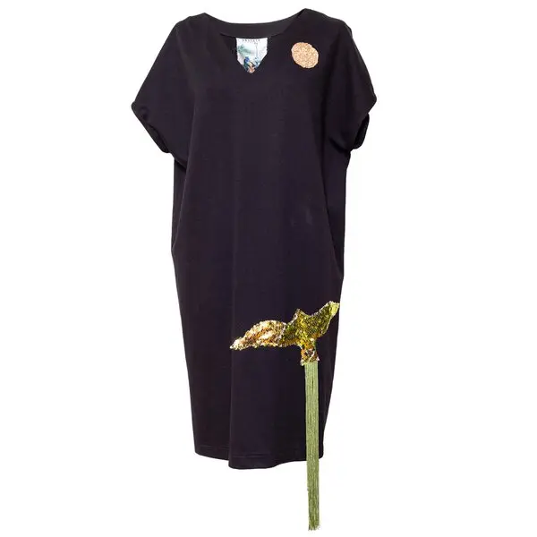 ARTISTA Away Dress - Black
