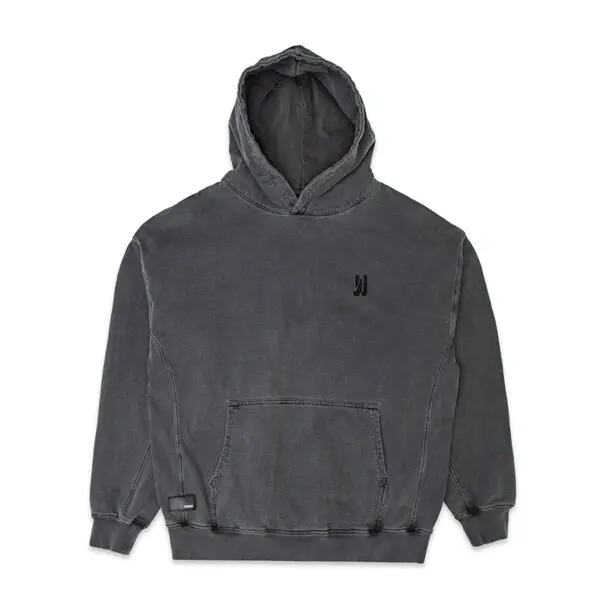 COMUNE Duke Hoodie Faded - Black
