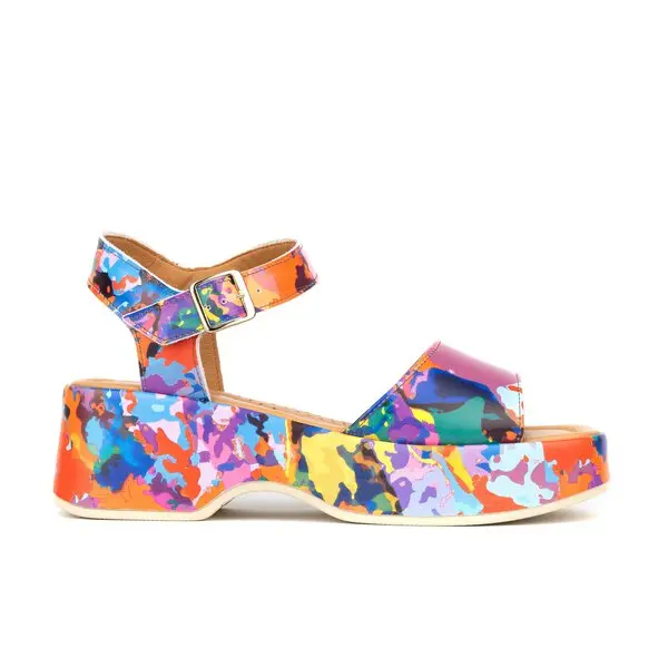 EMBASSY LONDON USA Palm Rise Summer Colours - Black/white