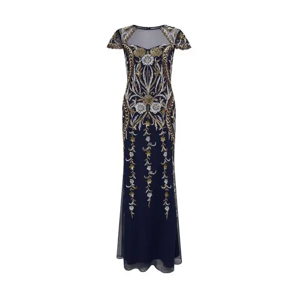 RAISHMA Maris Gown - Blue