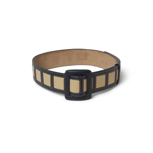 MAESE PLACE White / Blue Roda Marino Belt - White/blue