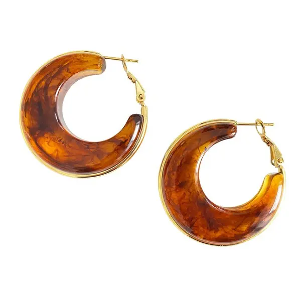SMILLA BRAV Earrings Gaia - Brown