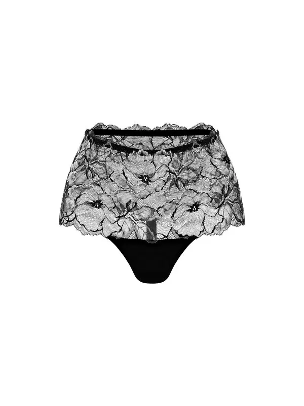 ZHILYOVA Aura High-waisted Thong - Grey