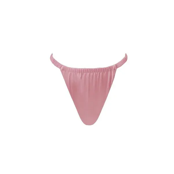 DECOLET THE LABEL Sofia Bikini Bottoms In Musk - Pink