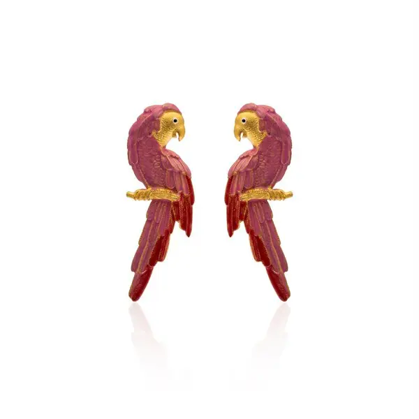 MILOU JEWELRY Parrot Earrings - Pink
