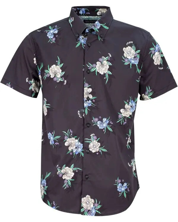 LORDS OF HARLECH Tim Oxford Harmony Shirt - Black