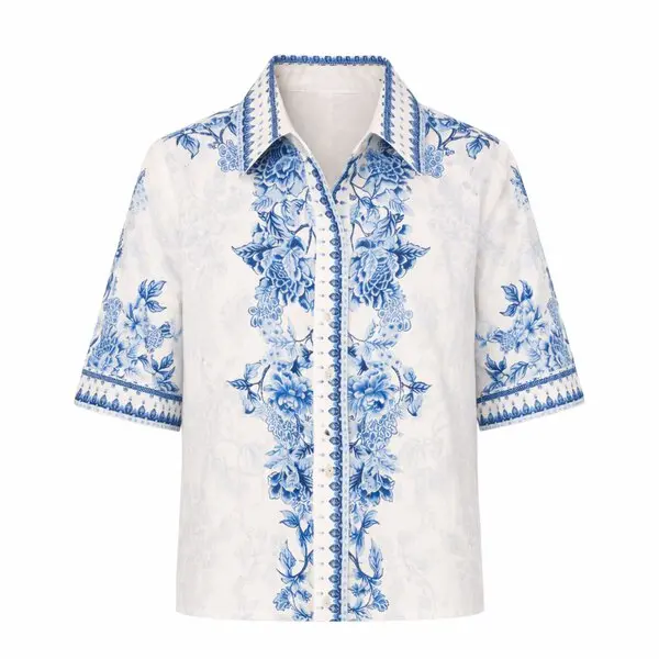 RAISHMA Ethel Shirt - Blue
