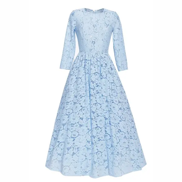 MATSOUR'I Lace Dress Viktoria Light - Blue