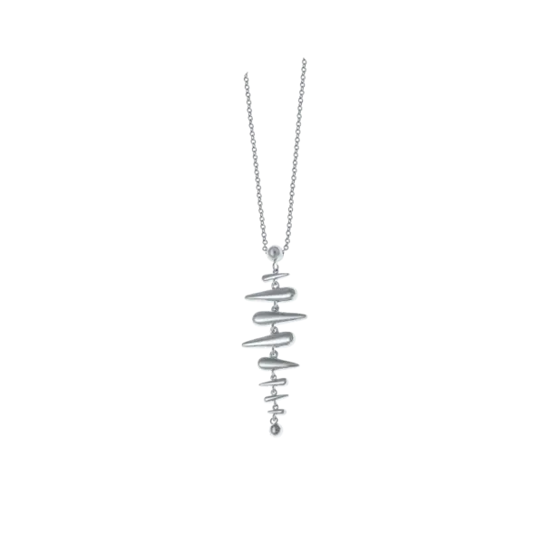 LUCY QUARTERMAINE Shard Pendant 28/32 - Silver