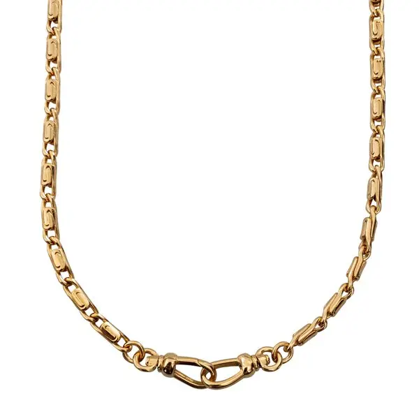 IN CAUDA VENENUM Eshu Necklace - Gold