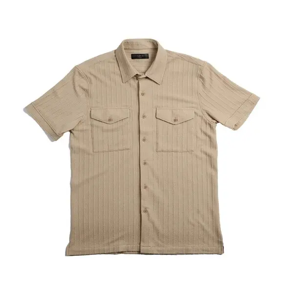 EIGHT X Neutrals/ Solace Short Sleeve + Matching Pant Set - Brown