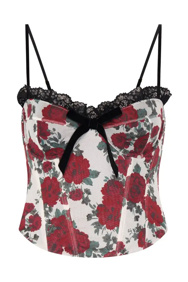 WILD LOVERS LONDON Liora Corset - Red
